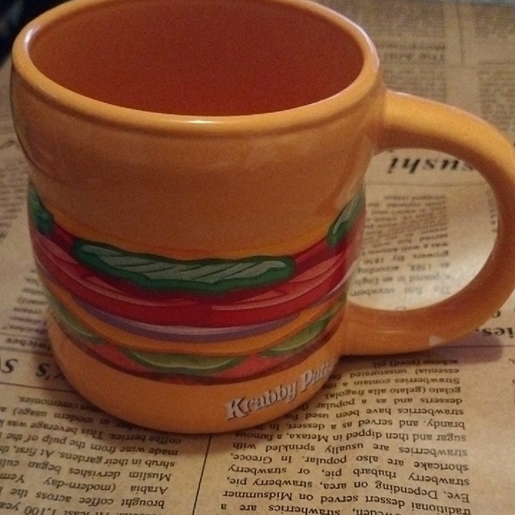 SpongeBob Squarepants | Dining | Official Krabby Patty Mug | Poshmark